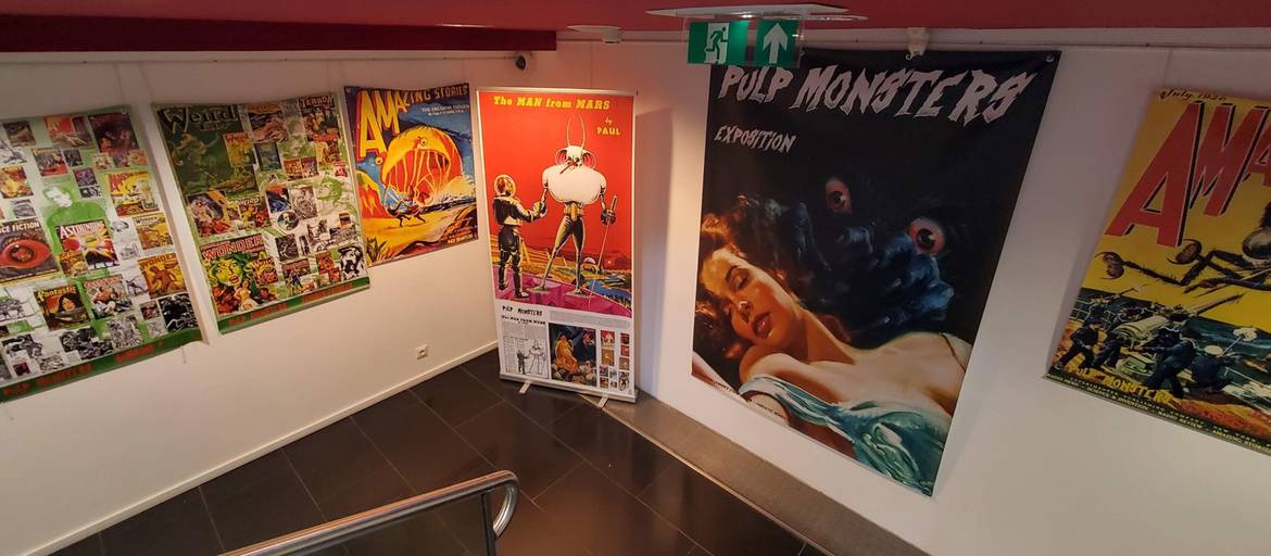 Médiathèque - Exposition Pulp Monsters
